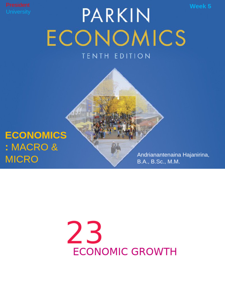 Week 5 Economic Growth (Chap 23, Blue) 25 | PDF | Labour Economics ...