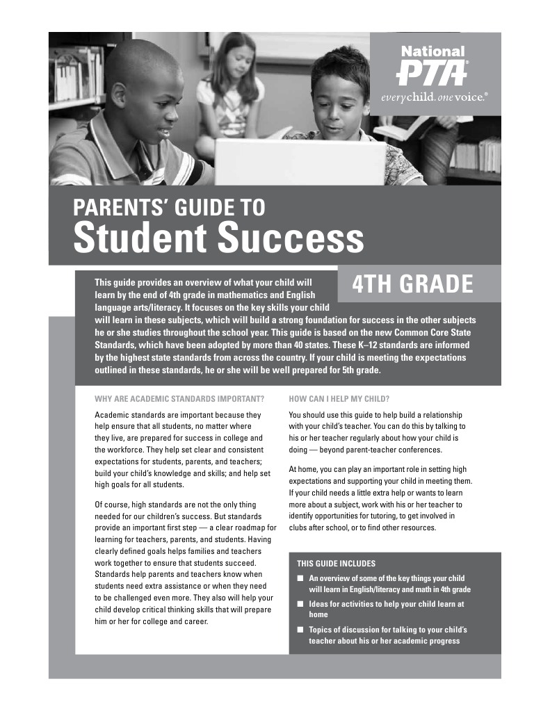 4th Grade-English | PDF | Literacy | Common Core State Standards Initiative