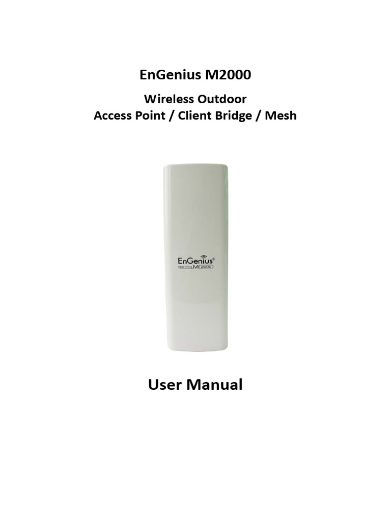 m2000 User-Manual 20091206 v1.0 | PDF | Ip Address | Computer Network