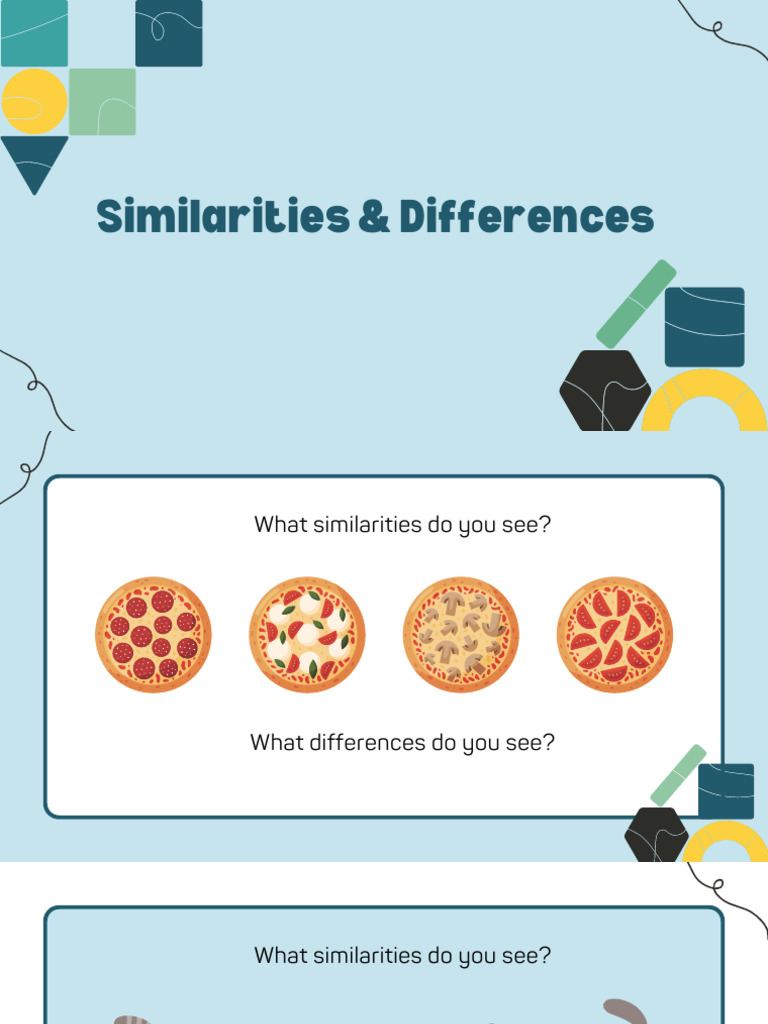 Analyzing Similarities and Differences | PDF