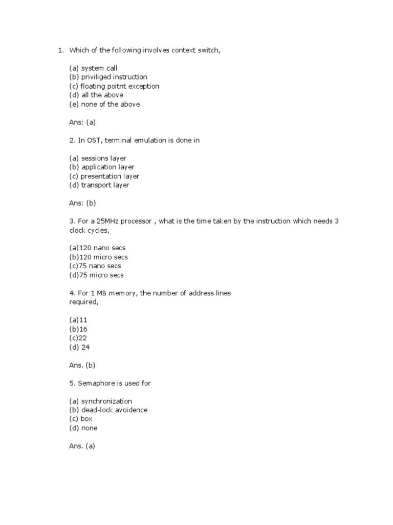 Cisco MCQ | PDF | C (Programming Language) | Subroutine