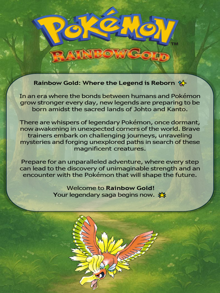 Rainbow Gold Adventure Guide | PDF | Pokémon