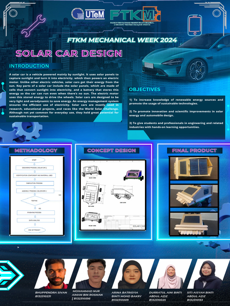 Solar Car Design | PDF