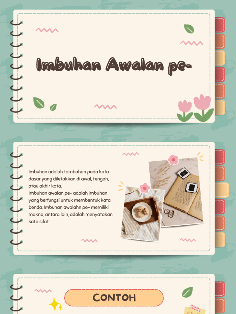 Imbuhan Awalan Pe | PDF