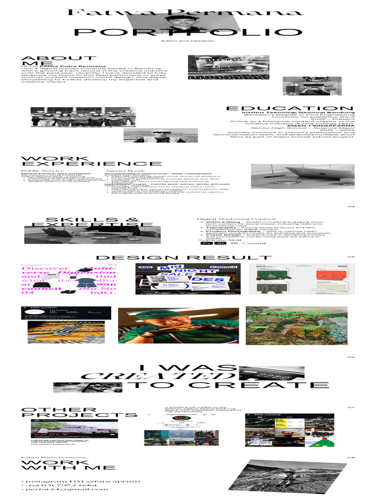 Portofolio Fatwa Putra Permana | PDF | Human Communication