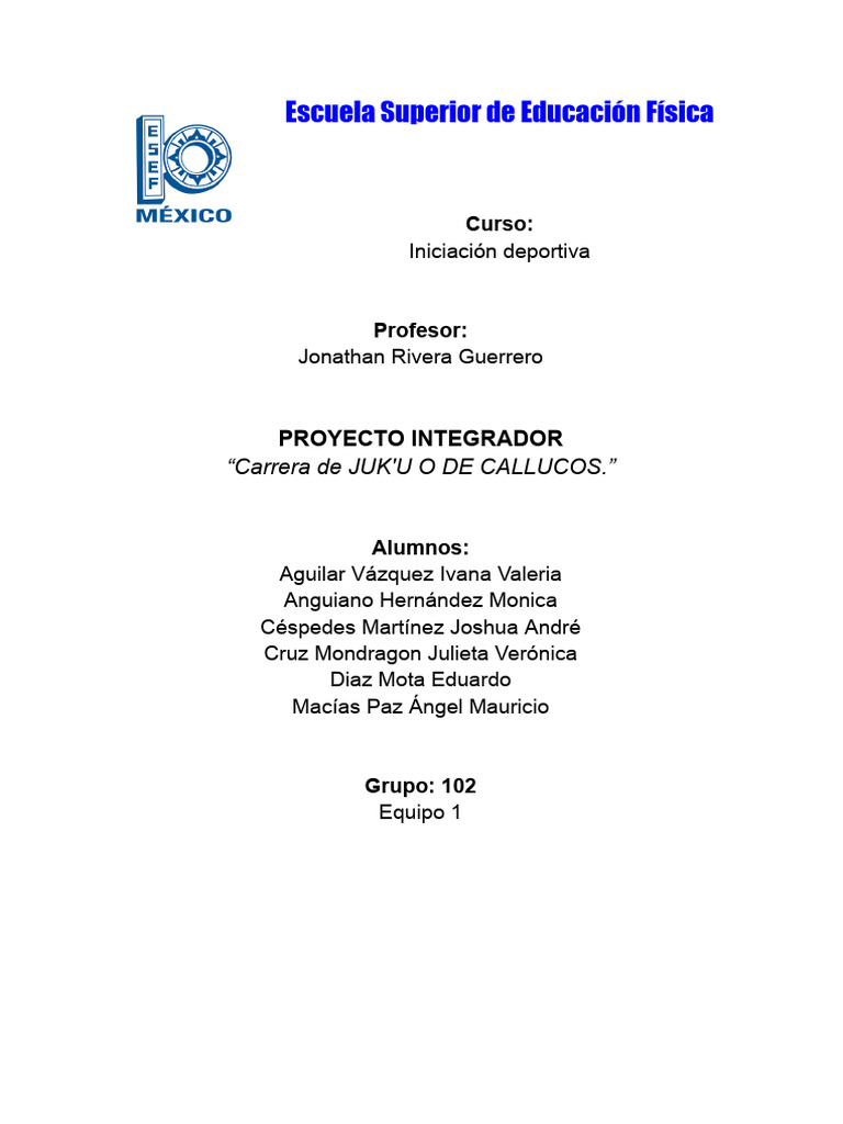 Carrera de Cayucos | PDF | Enseñando | Pensamiento