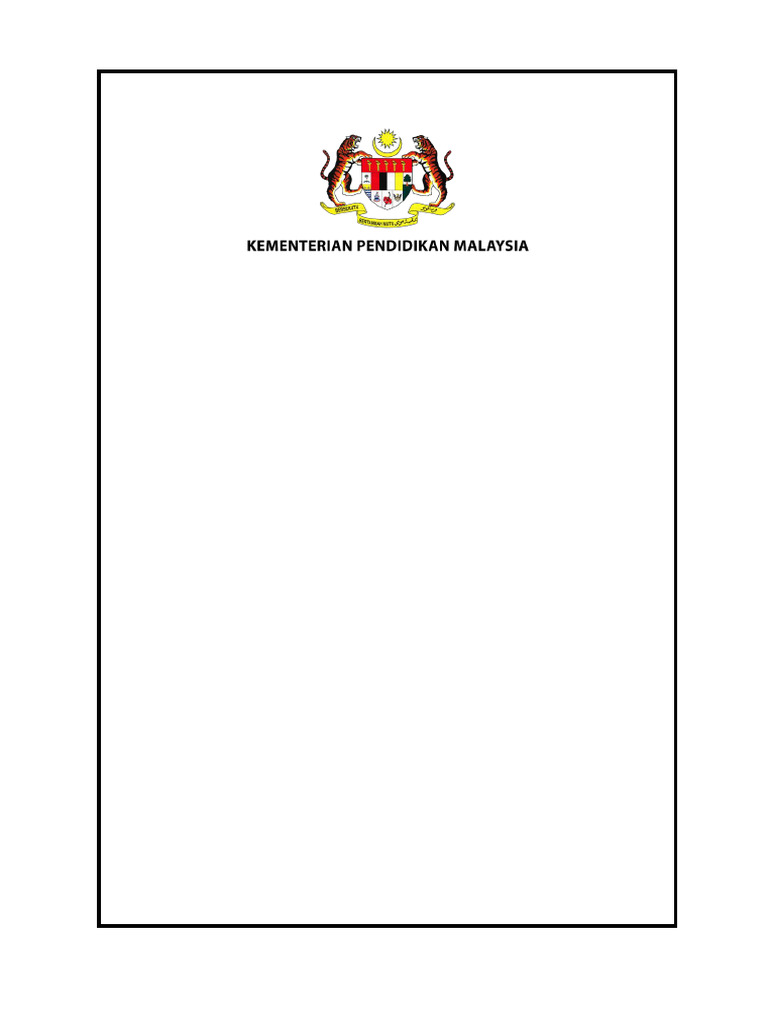 Garis Panduan PB BM SVM 2021 | PDF