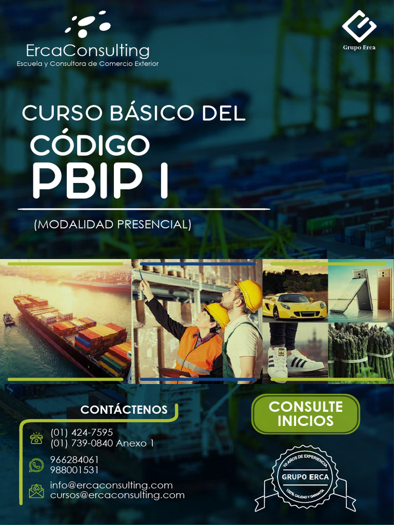 Codigo Pbip I Presencial | PDF | El comercio internacional | Business
