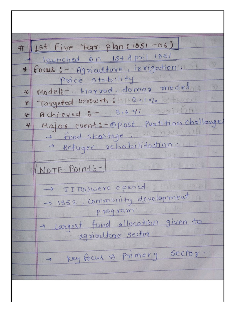 5 Years Plan by Sumit | PDF