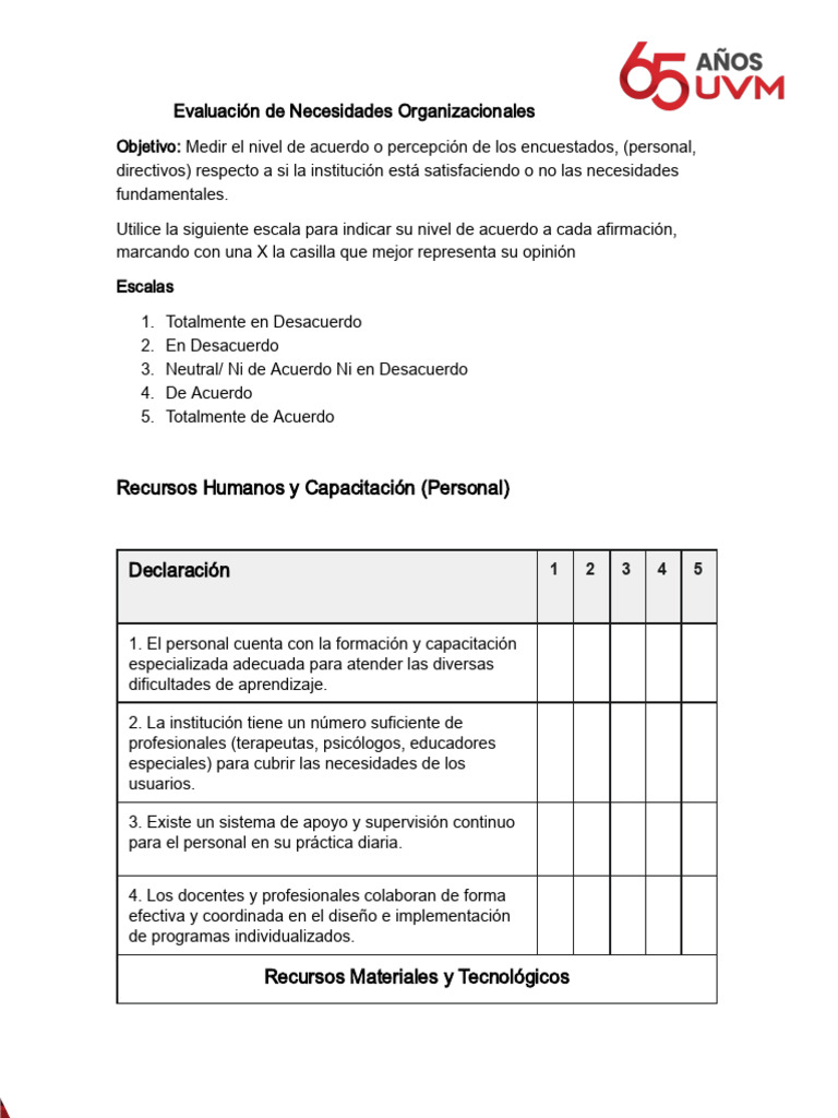 Instrumento Orga | PDF | Aprendizaje | Inclusión (Educación)