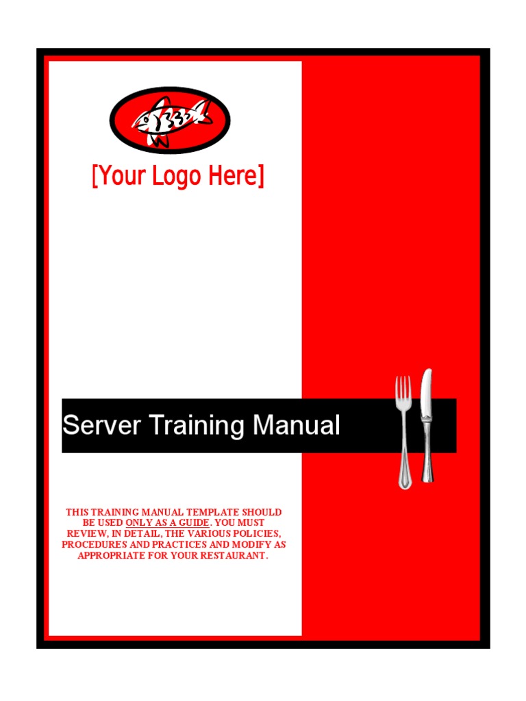 Server Training Manual | PDF | Waiting Staff | Gratuity