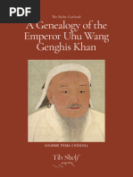 Kheshig: Genghis Khan's Elite Guards | PDF | Mongol Peoples | Mongols