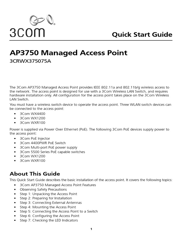 3com Network Router AP3750 | PDF | Wireless Access Point | Electrical ...