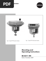 Samson 3372 Actuator Manual | PDF | Valve | Electrical Connector
