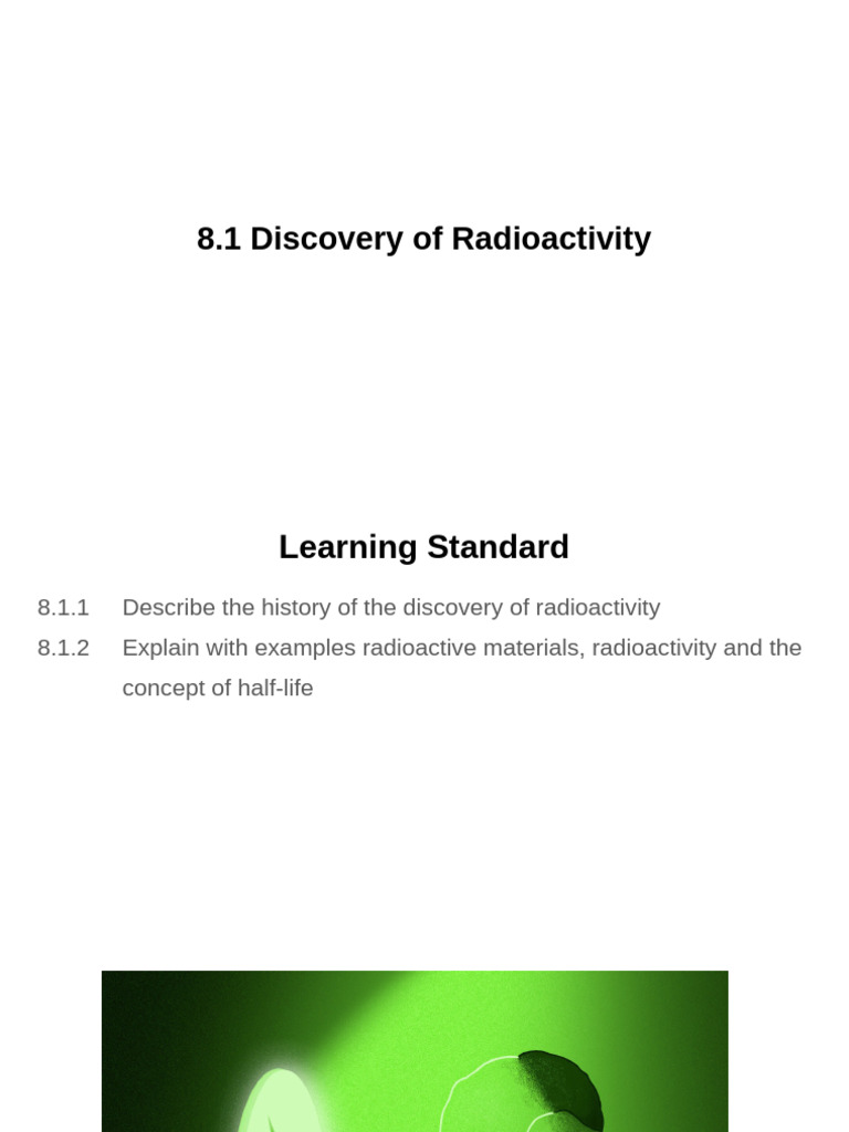History and Concepts of Radioactivity | PDF | Radioactive Decay | Marie ...
