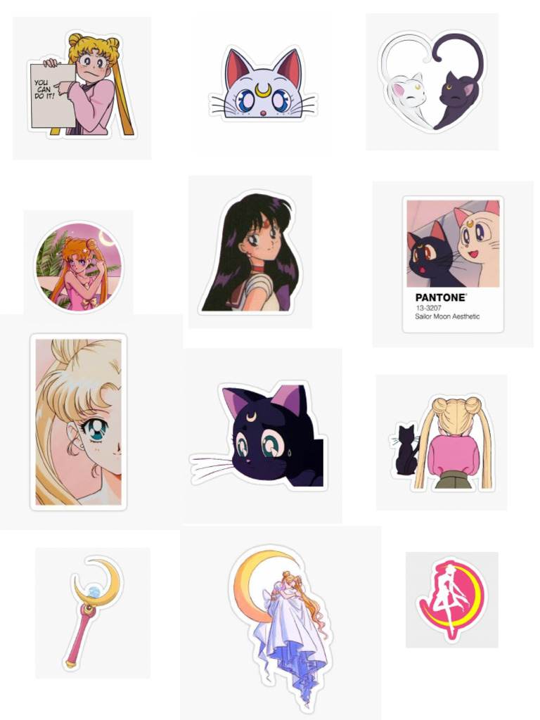 Sailor Moon Stickers | PDF