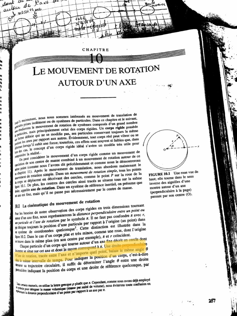 Physique Rotation | PDF