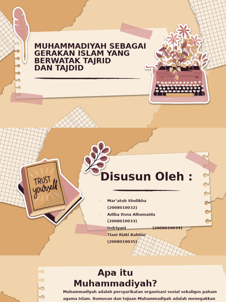 PRESENTASI Muhammadiyyah Fix | PDF