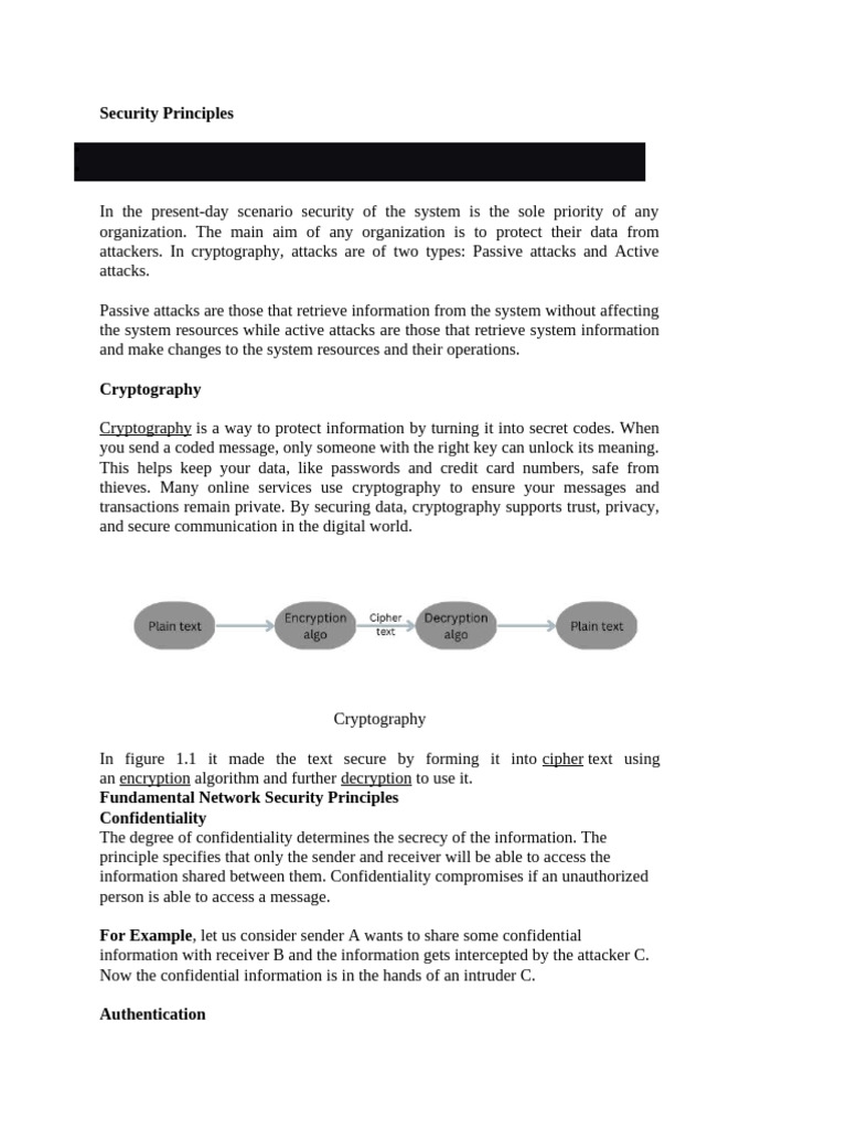 3 - HONORS - HTCS501 - UNIT-1 - Security Principles | PDF | Computer ...