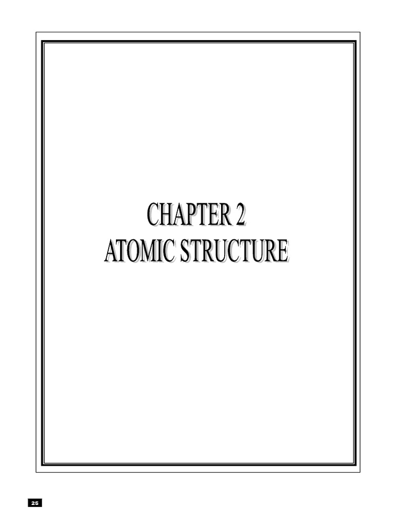C-8-t1 - 02 Atomic Structure | PDF | Atomic Nucleus | Atoms