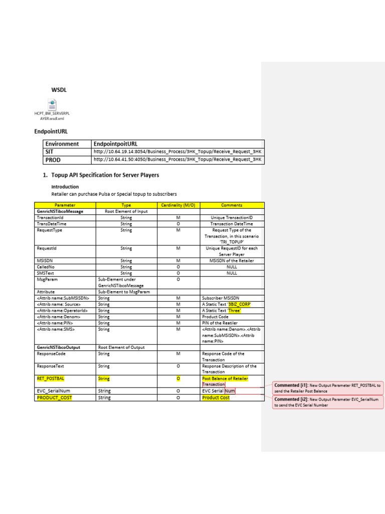 Server PlayerAPI Spec V2.2 | PDF | String (Computer Science) | Parameter (Computer Programming)