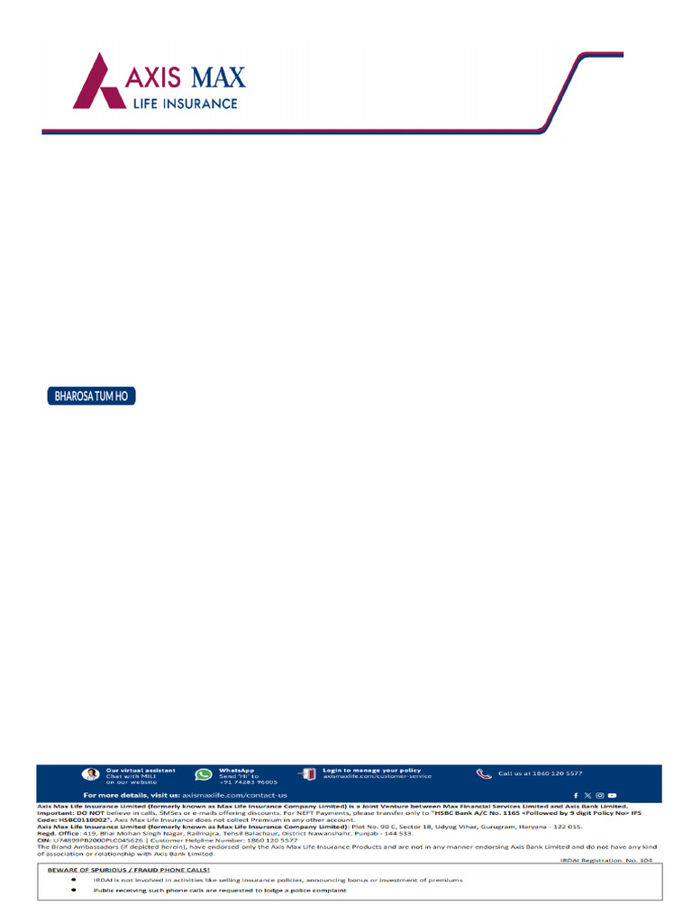 Re-KYC Accept Letter | PDF