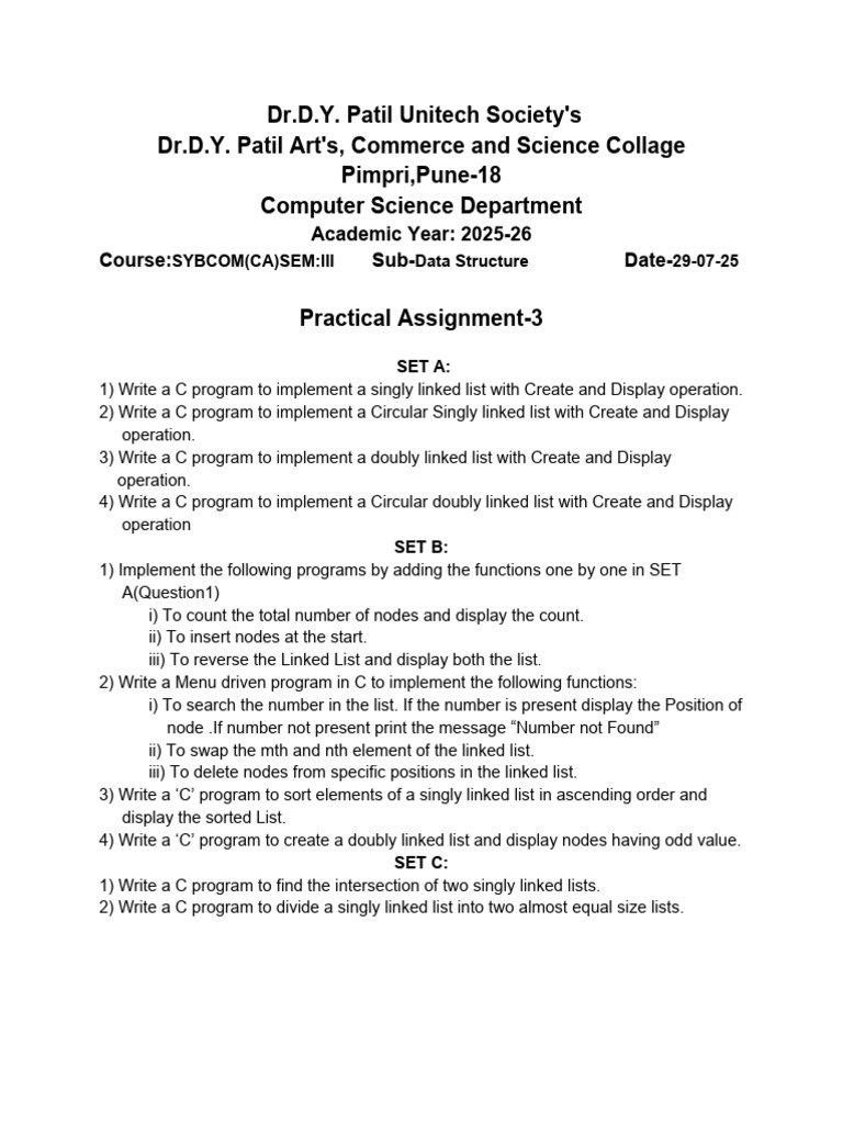 Dr.D.Y. Patil Unitech Society's Dr.D.Y. Patil Art's, Commerce and ...