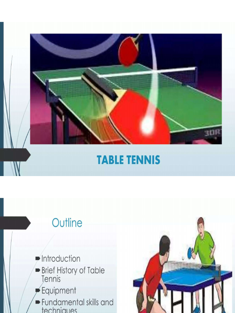 Table Tennis | PDF