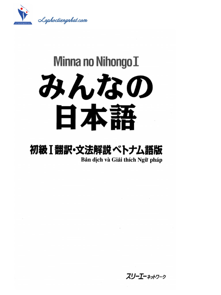 Mở (Studyjapanese - Net) - Minna - No - Nihongo - I-Sach - Dich - Tieng ...