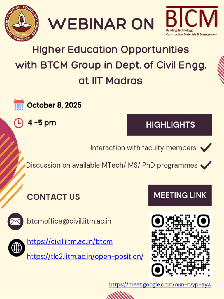BTCM Webinar 251005 171908 | PDF