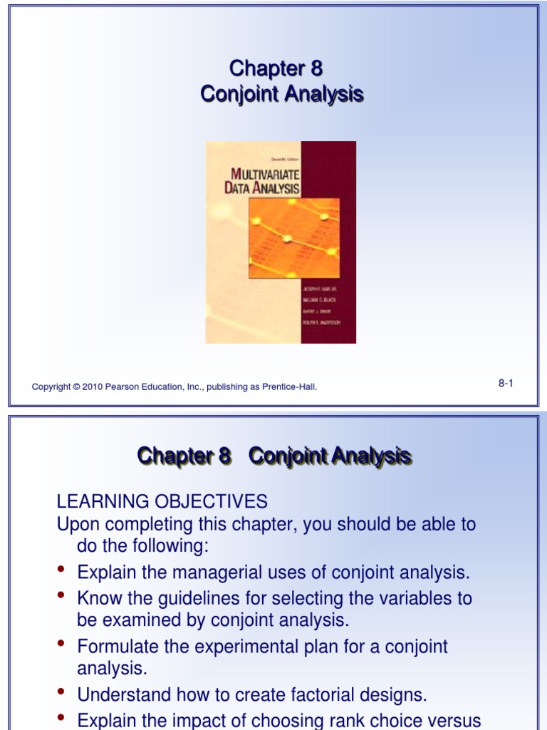 Conjoint Analysis | PDF | Dependent And Independent Variables | Regression Analysis