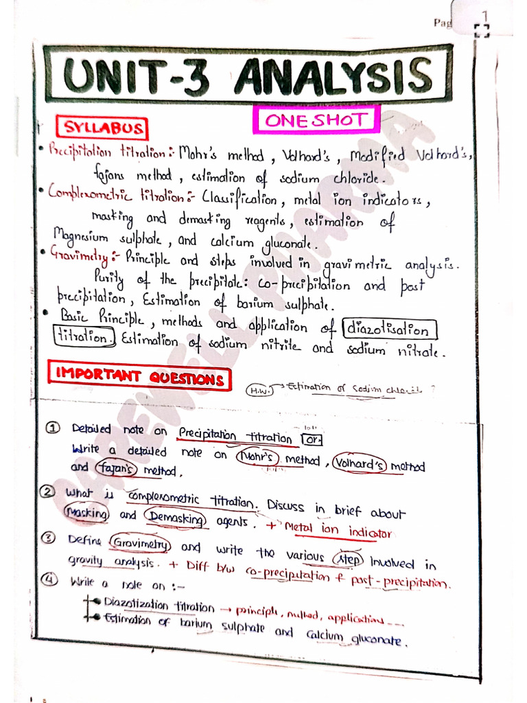 Unit 3 Crash Course | PDF