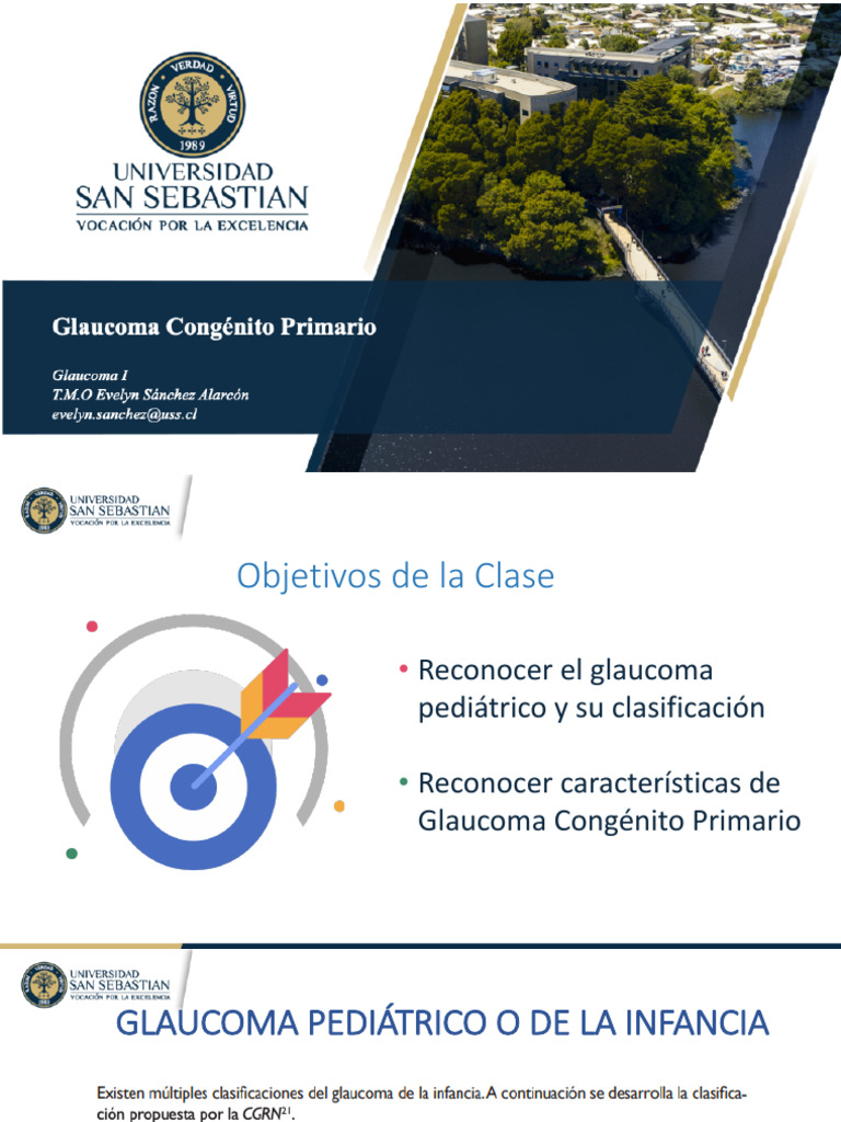 Glaucoma Congénito: Diagnóstico y Tratamiento | PDF | Glaucoma ...