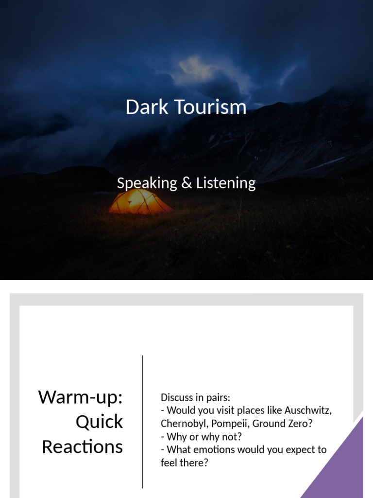 Exploring Dark Tourism: Ethics & Emotions | PDF