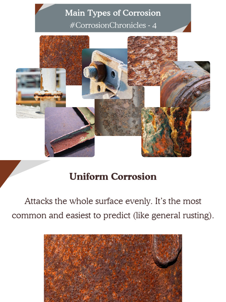 Main Types of Corrosion | PDF