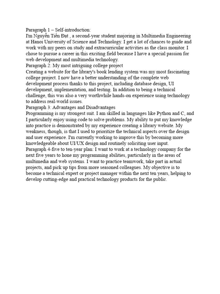 Writting Task | PDF