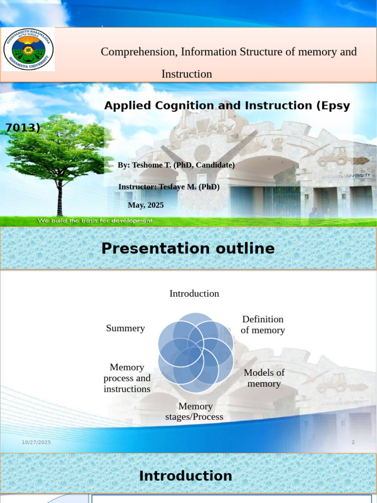 Memory Models and Instructional Strategies | PDF | Memory | Long Term ...