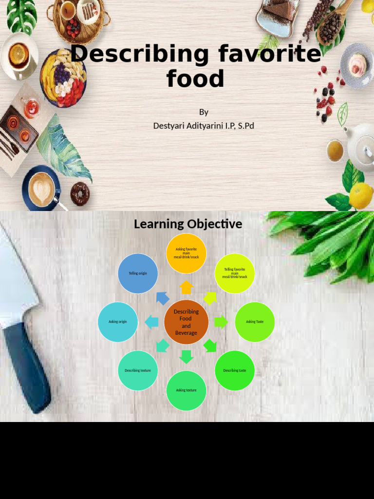 Describing Favorite Food | PDF | Taste | Indian Cuisine