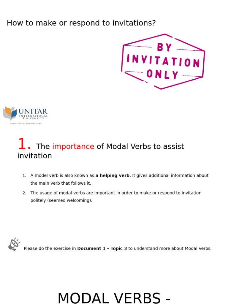 LESSON-2-Making and Responding To Invitations - Add-Up | PDF | Verb