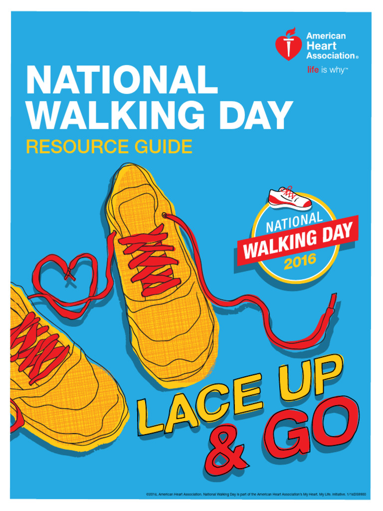 National Walking Day Celebration Guide | PDF | Obesity | Stroke