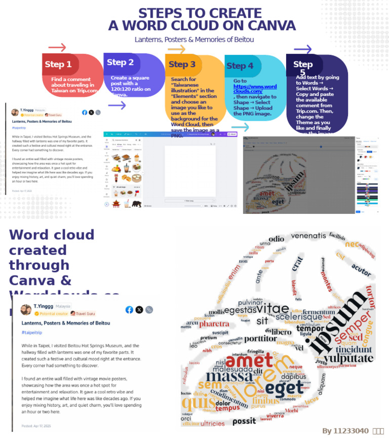 黃明英 - Word Cloud Assignment | PDF