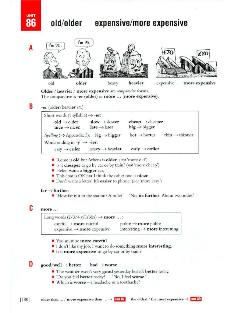 Comparative and Superlative 2 | PDF