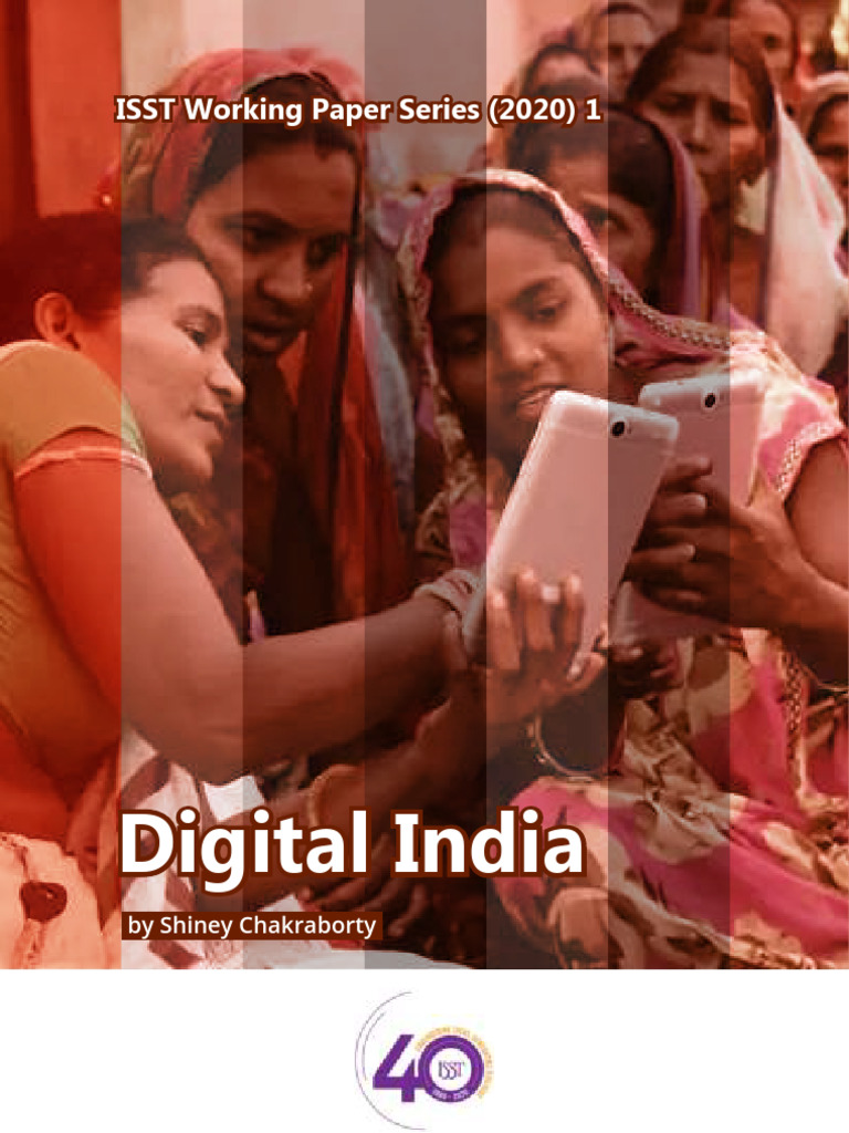 Pub Digital India Working Paper Shiney Chakraborty - Final 1 | PDF ...
