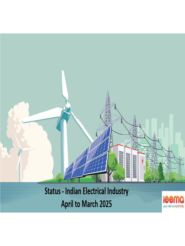 Indian Electrical Equip Ind Overview Apr Mar 25 | PDF | Electric Power ...