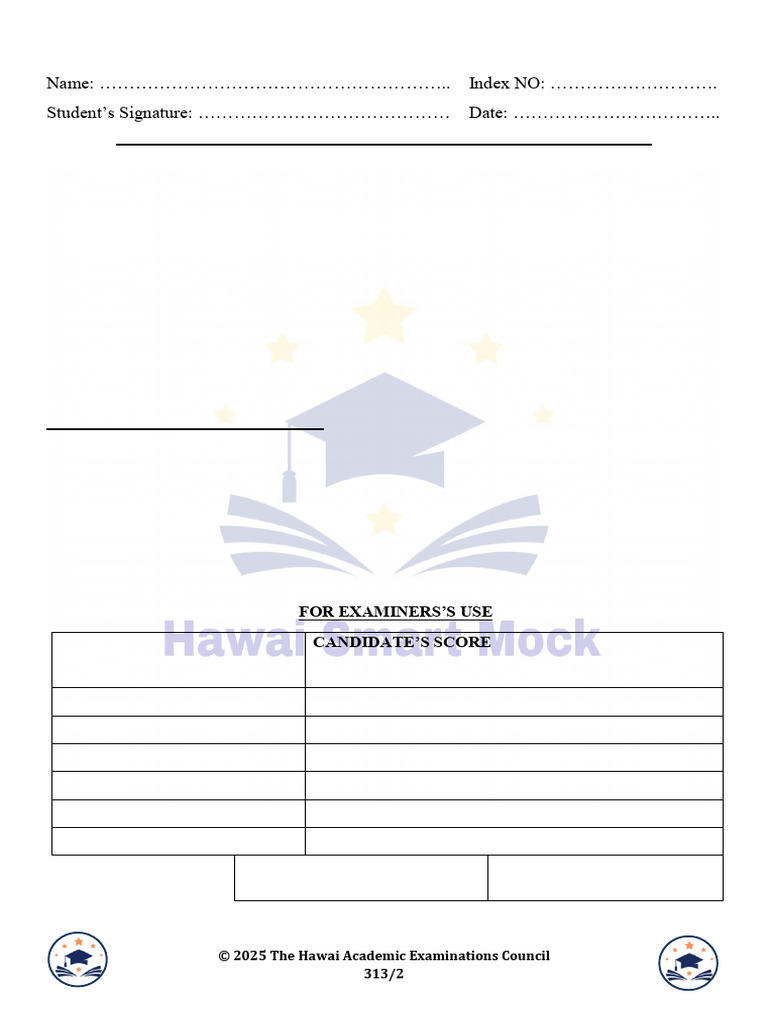 Cre PP2 QS - Hawai Final Mock | PDF | Religious Belief And Doctrine ...