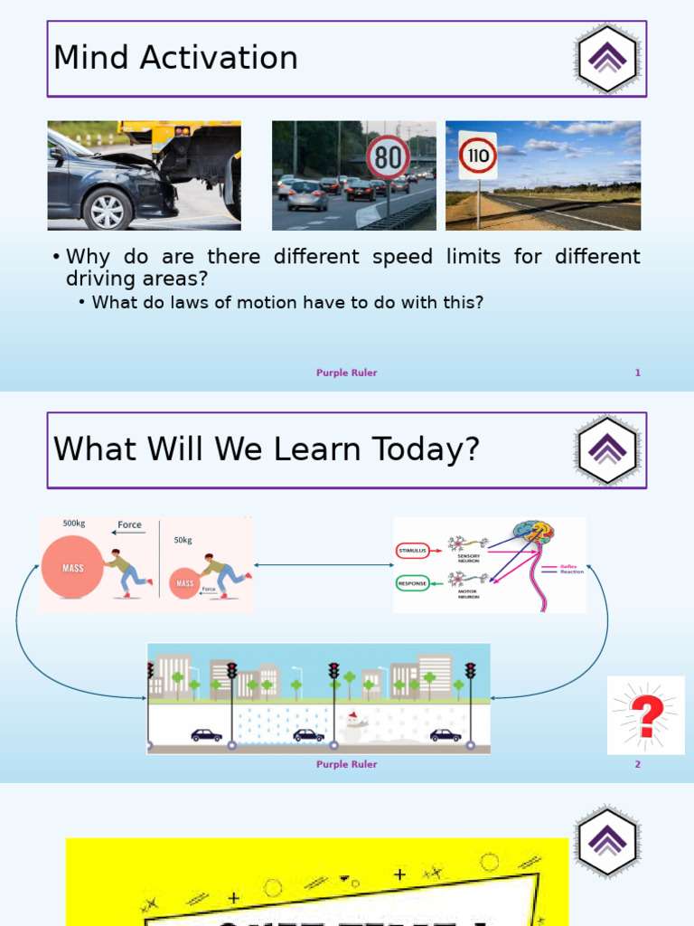 ESJ AP3 Y11 ME SCIENCE (Physics Equations of Motion) | PDF | Force ...