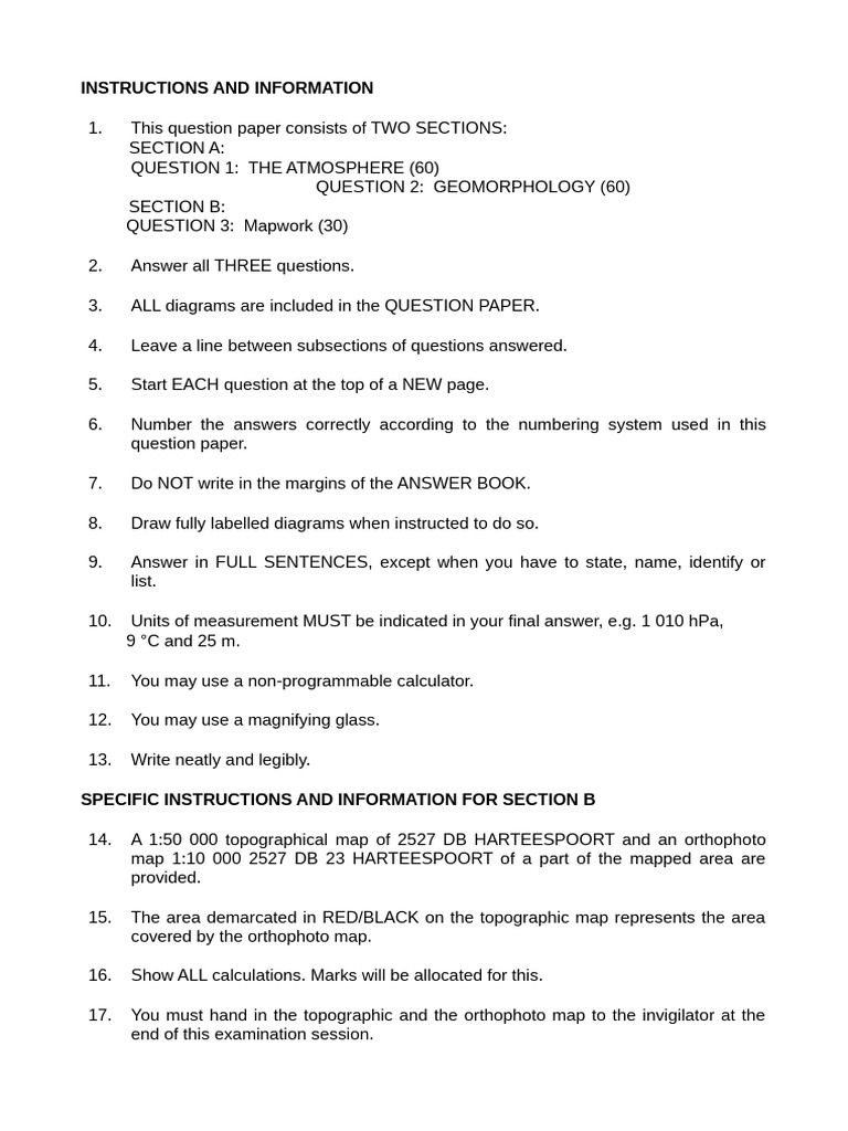 2024 Ec Nov Geography Gr10 p1 QP | PDF | Climate Change | Greenhouse Gas