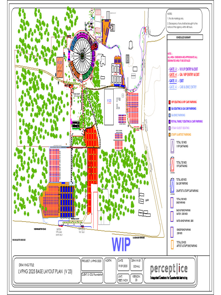 19-09-25 Laxmi Vilas Palace Heritage Garba - Vadodara Layout (23) W FINAL | PDF