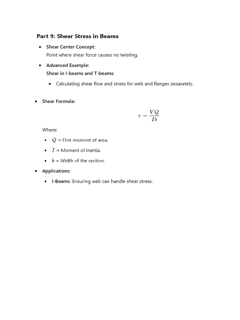 Concept of Stress - Part 9 | PDF