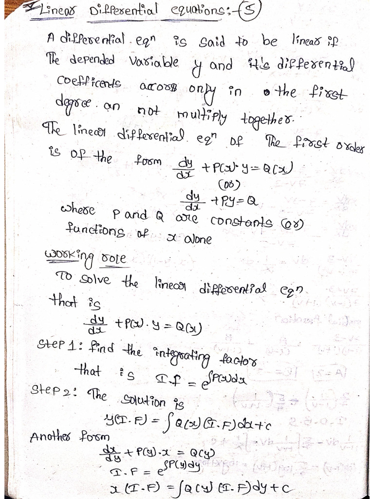 Maths Unit 1 | PDF